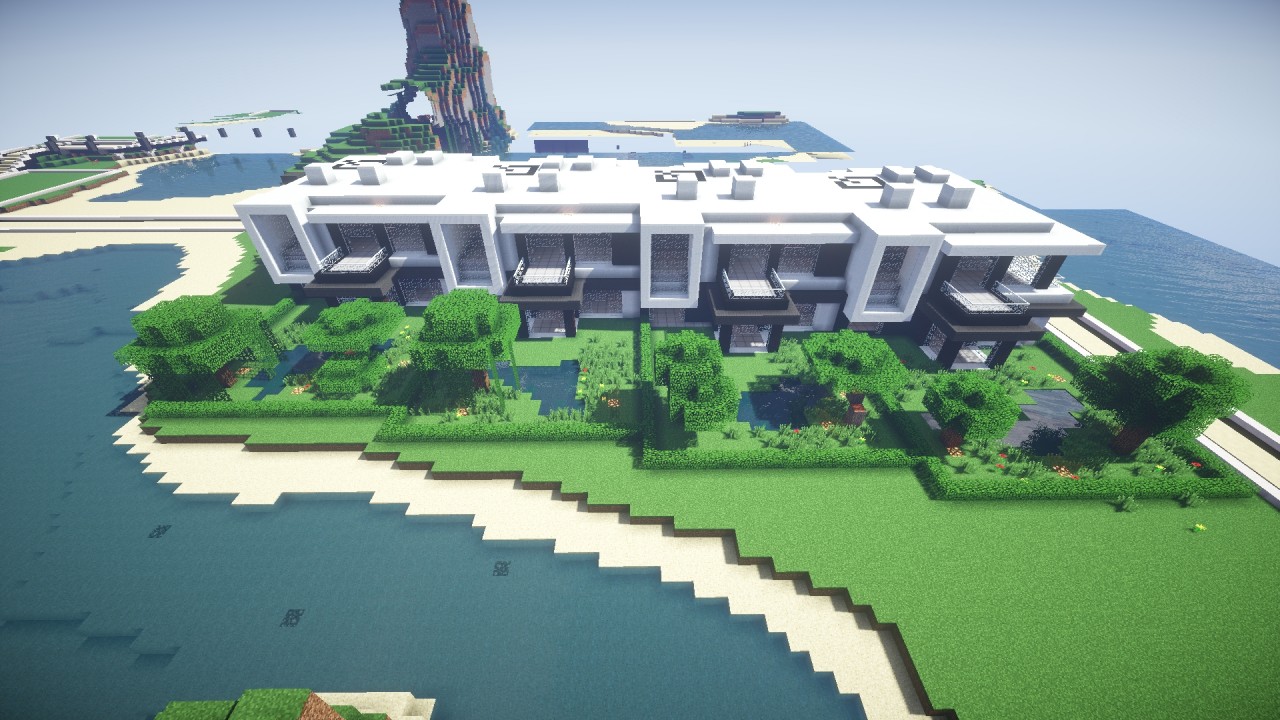 Modern Terraced House #2 Minecraft Map