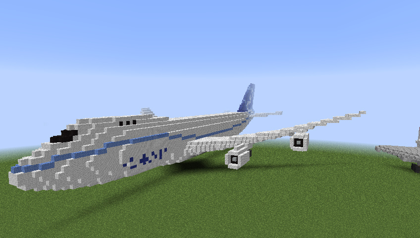 Boeing 747-8F [V2] Minecraft Map