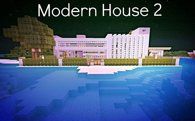 Modern House 2 Minecraft Map