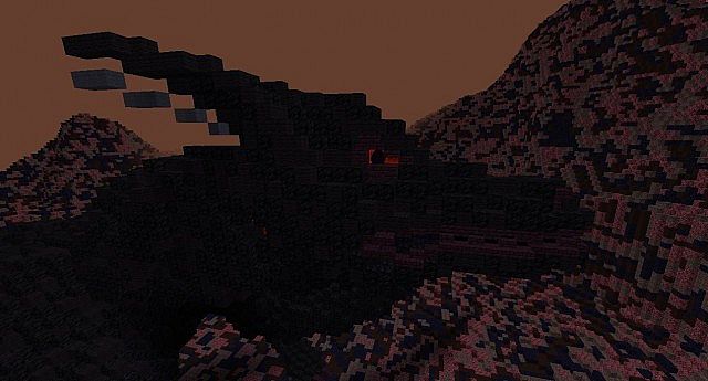 Underworld - hell hound/dragon Minecraft Map