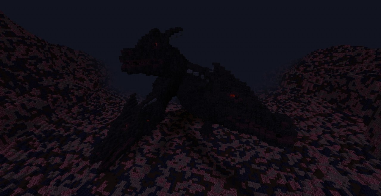 Underworld - hell hound/dragon Minecraft Map