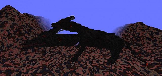 Underworld - hell hound/dragon Minecraft Map