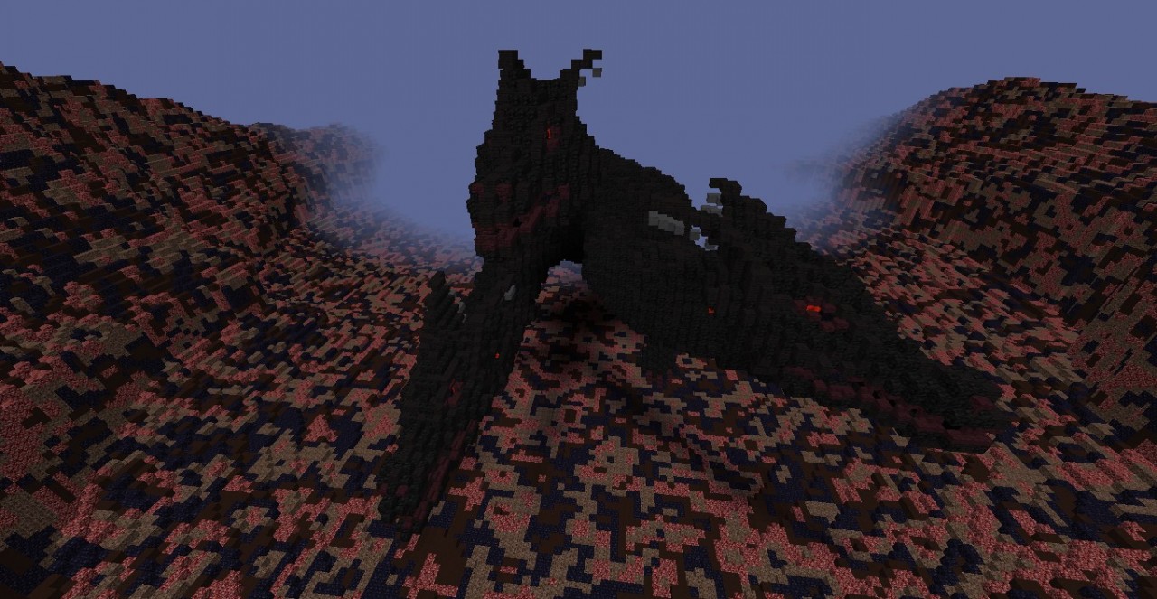 Underworld - hell hound/dragon Minecraft Map
