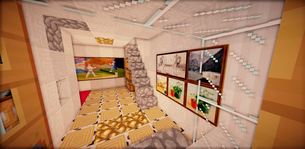 Modernly Modern House Minecraft Map