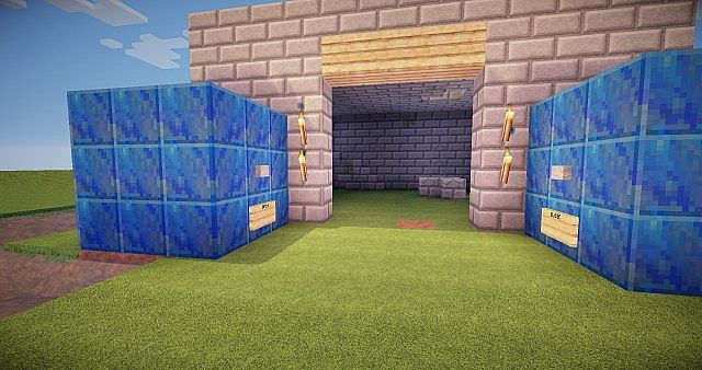 Automatic Gate Minecraft Map