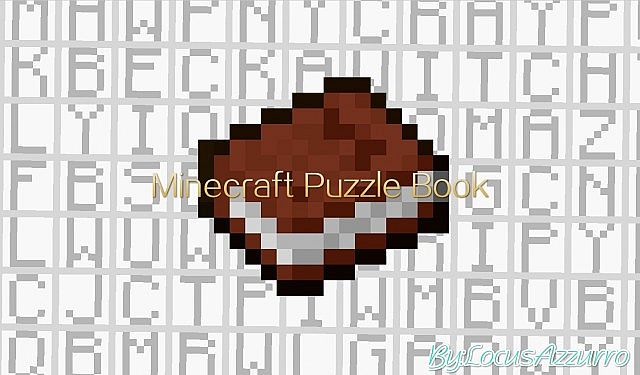 Minecraft Puzzle Book Minecraft Map