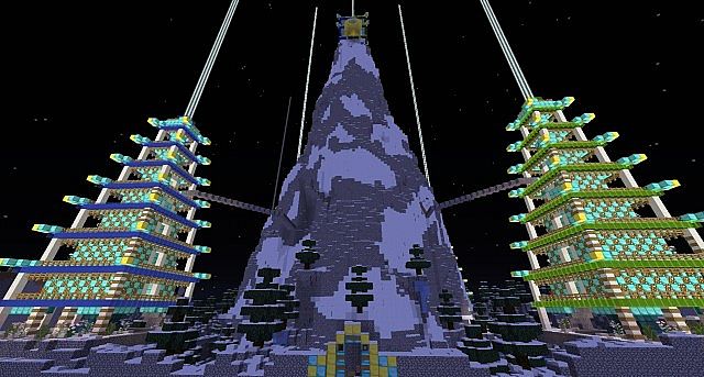 Matterhorn Racing Coaster Minecraft Map