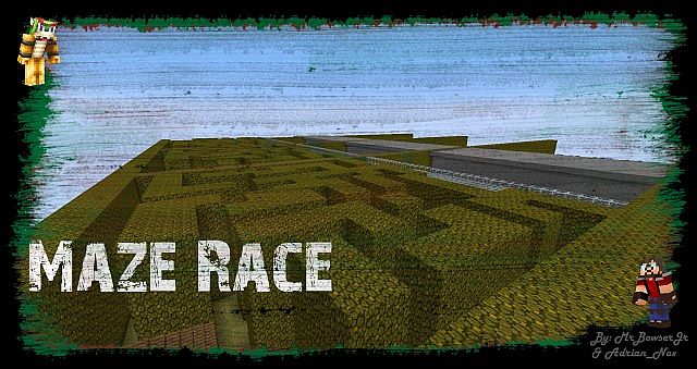 [1.7.2] Maze Race [6 Theme Mazes] Minecraft Map