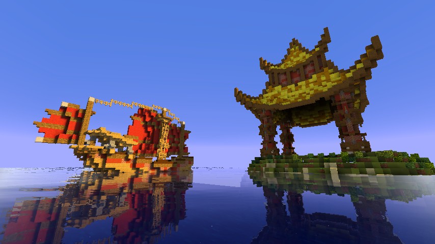 The Nonchalant - Junkship Minecraft Map