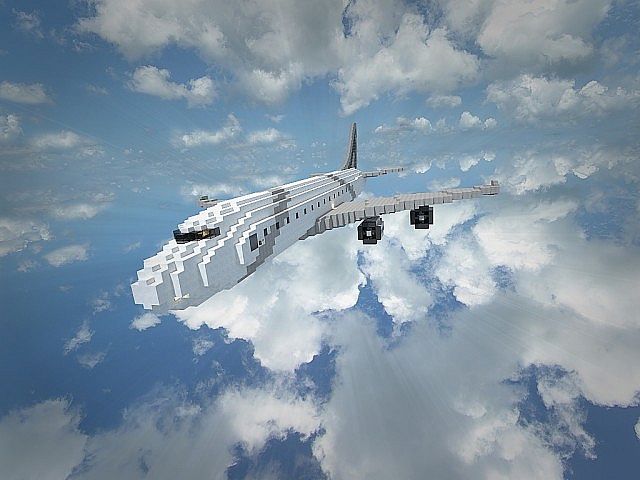 Passenger Plane Minecraft Map