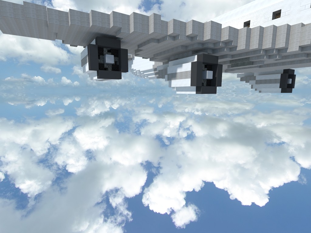 Passenger Plane Minecraft Map