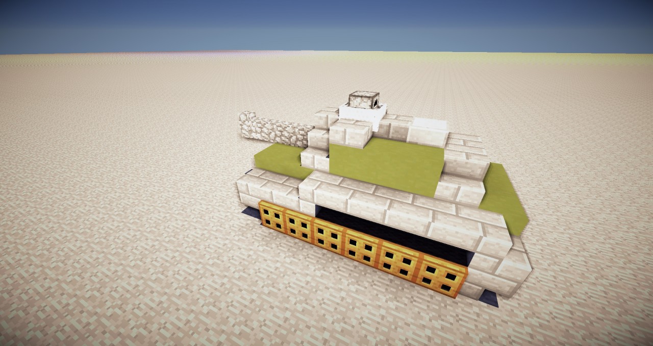 Tiger I WWII German Heavy Tank Minecraft Map