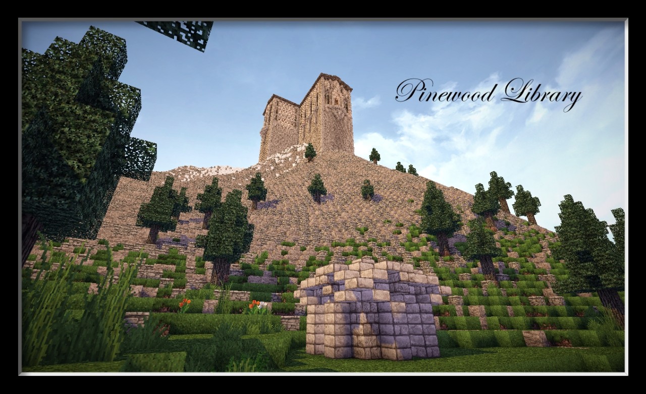 Pinewood Library Minecraft Map