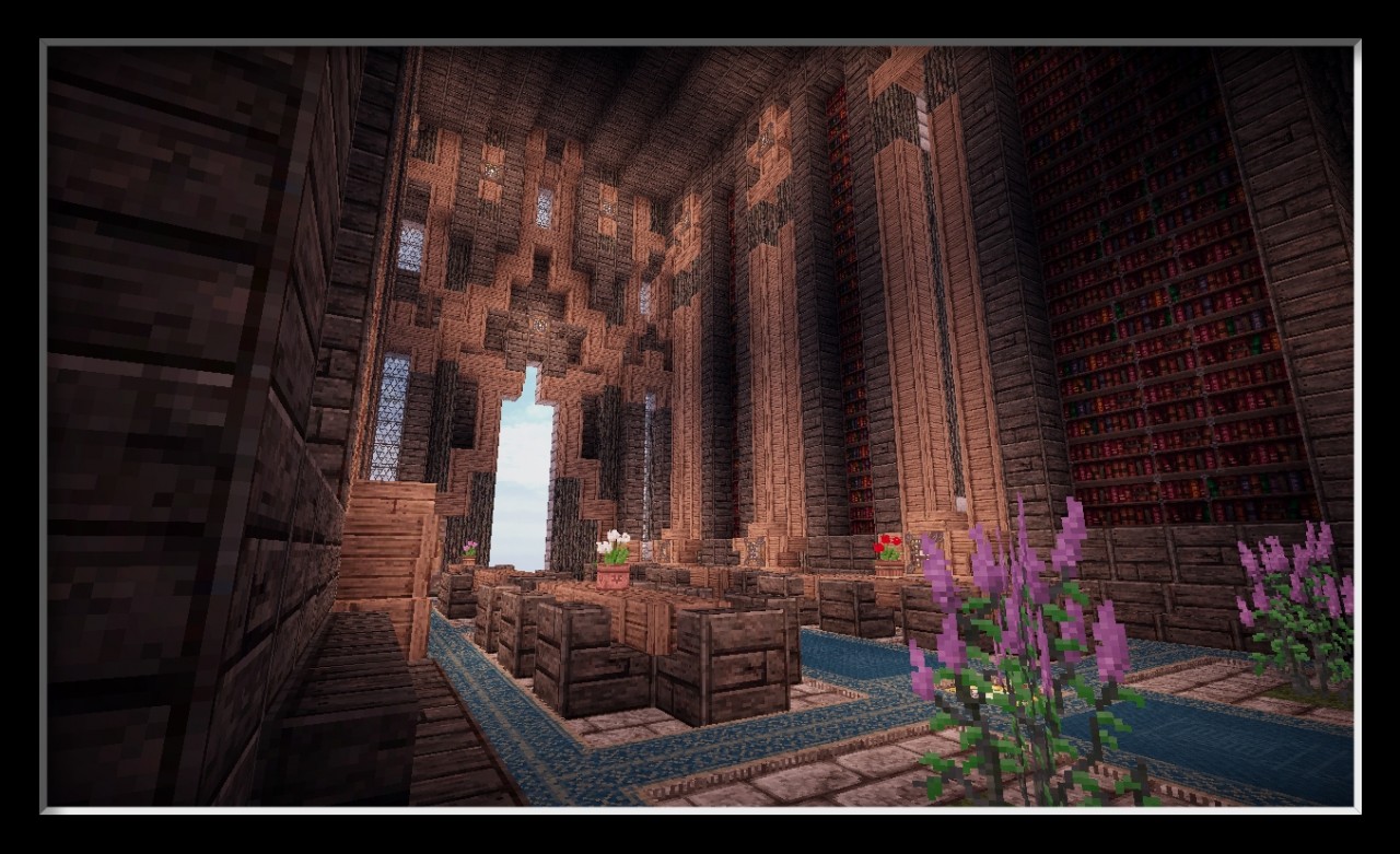 Pinewood Library Minecraft Map