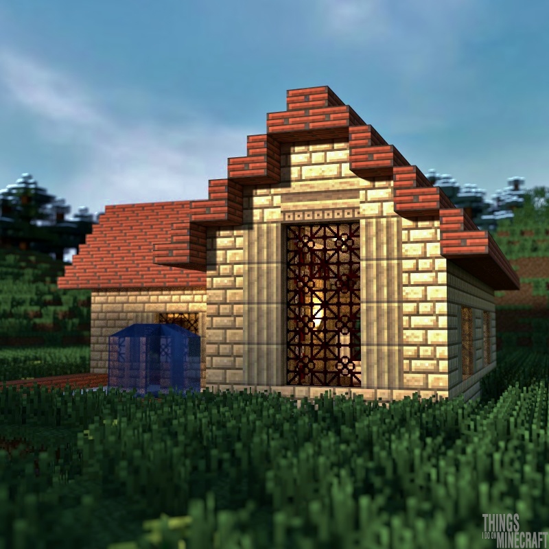 Small Roman Villa Minecraft Map