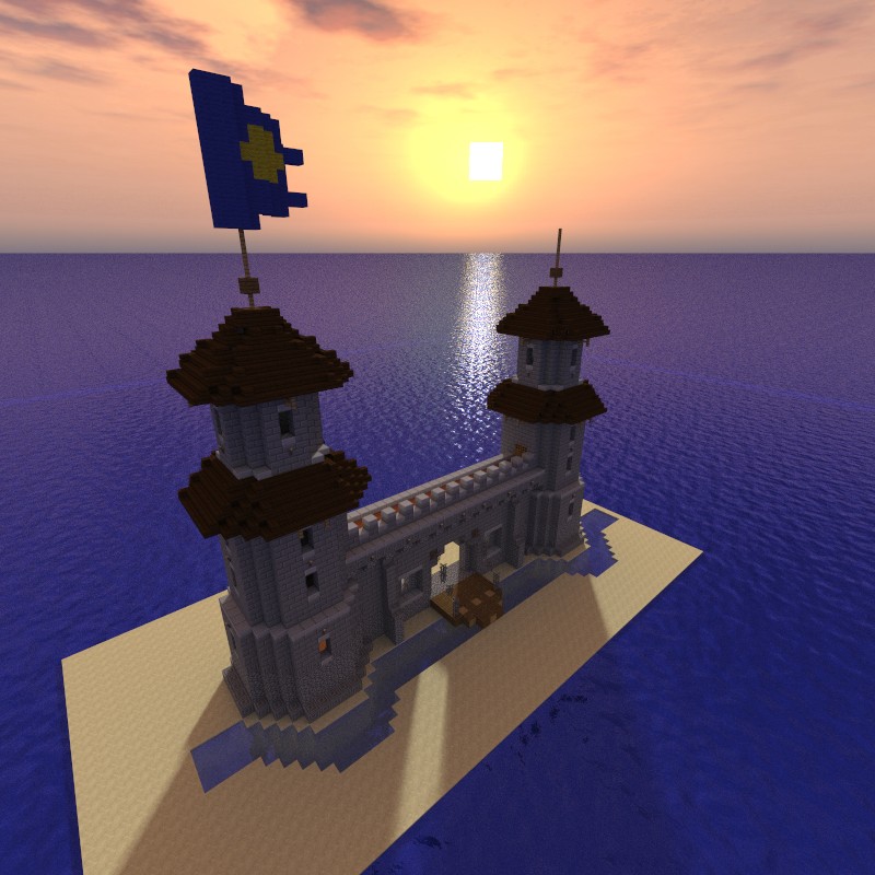 Castle Gate Minecraft Map