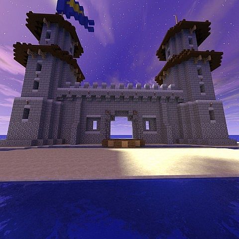 Castle Gate Minecraft Map
