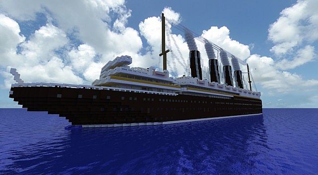 RMS Lusitania Minecraft Map