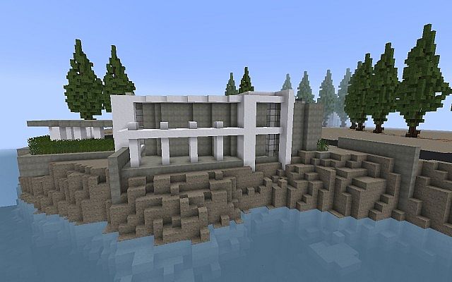 | angles | a modern house by therman Minecraft Map