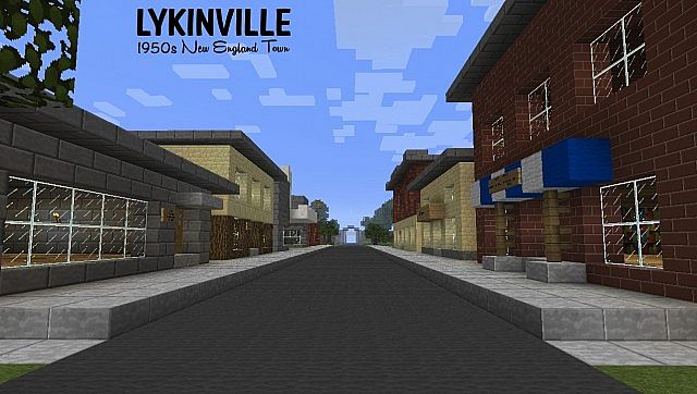 Lykinville - 1950's New England Town (Cancelled) Minecraft Project