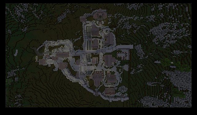 Skyrim TES V Map WITH ACTUAL TOWNS AND CITIES Minecraft Map