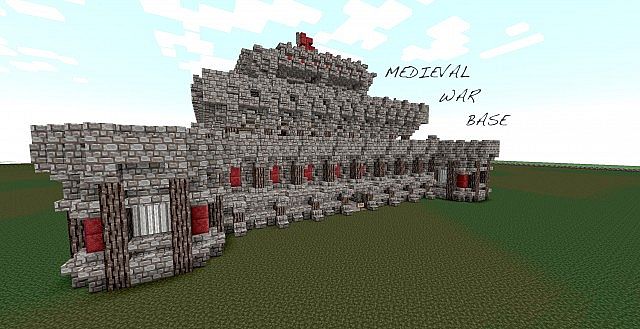 Medieval War Base Minecraft Map