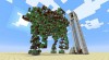 Giant Controllable Walking Battle Robot - Mega Gargantua Minecraft Map