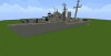 Minecraft WW2 Destroyer Minecraft Map