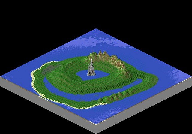 sothern island Minecraft Map