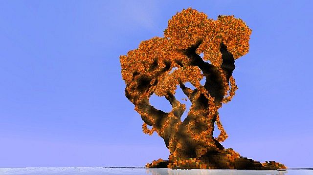 Autumn Tree Minecraft Map