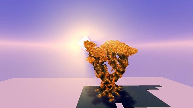 Autumn Tree Minecraft Map