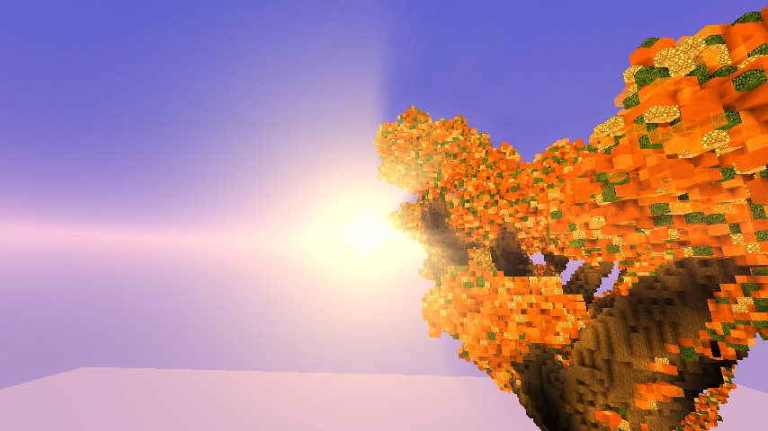 Autumn Tree Minecraft Map