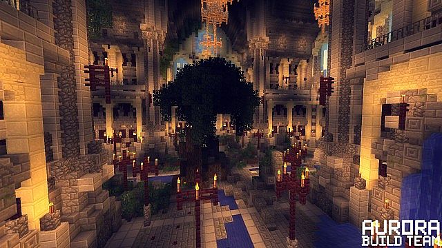 UHC Spawn & PvP Arena Minecraft Map