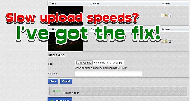 How to Fix Slow Upload Speeds on PMC! - Save tons of time uploading images!