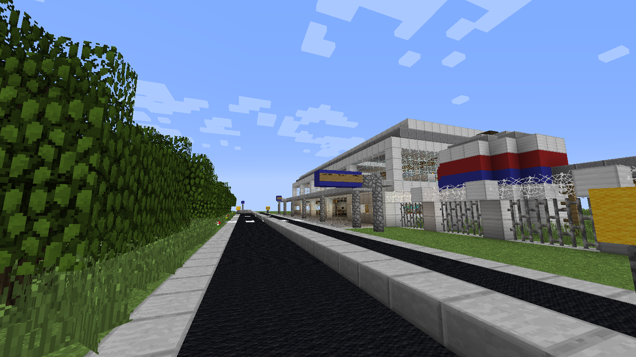 Delta City Regional Airport Minecraft Map