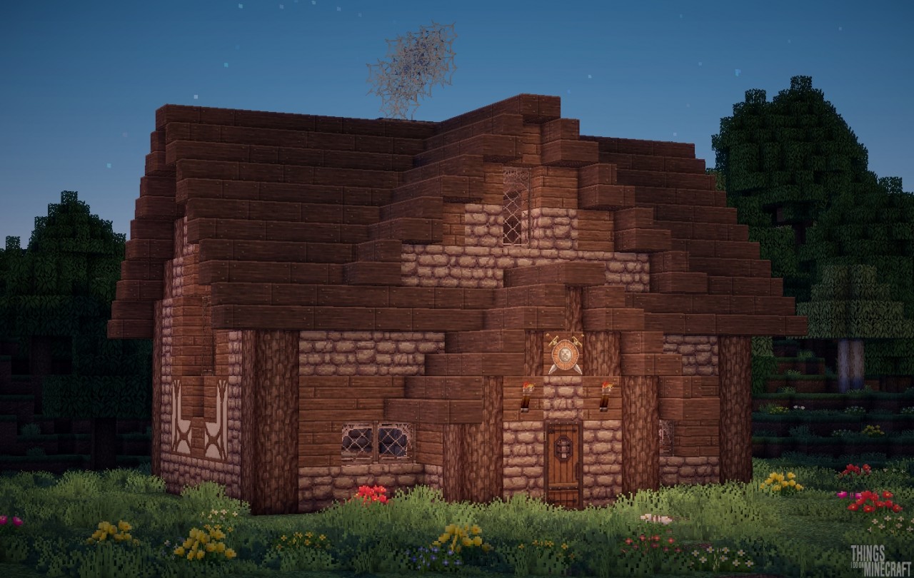 Simple Medieval Style Cottage Minecraft Map