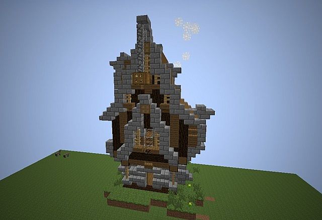 Medieval/Steampunk House Minecraft Map