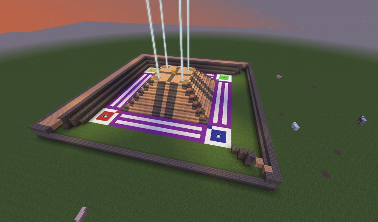 Pyramid Of Angels (Server Spawn) Minecraft Map