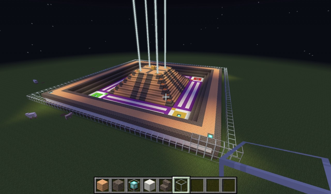 Pyramid Of Angels (Server Spawn) Minecraft Map
