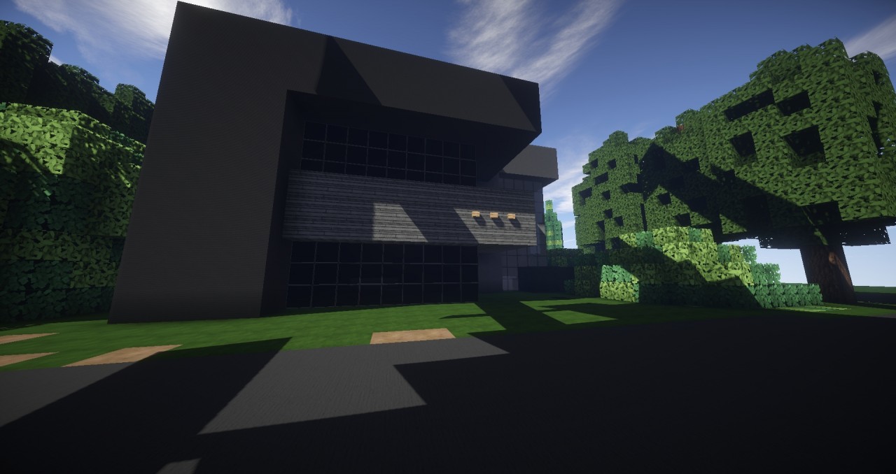 Monochrome - Modern Home Minecraft Map