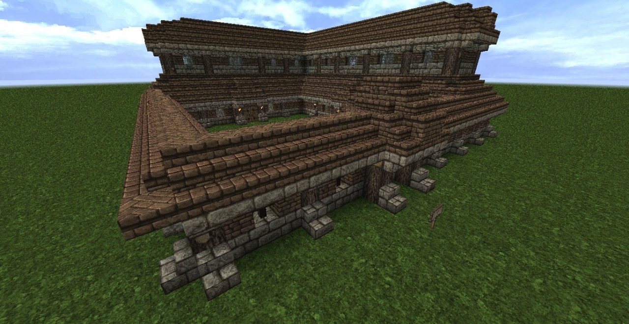Medieval/Roman Building Bundle 1 Minecraft Map