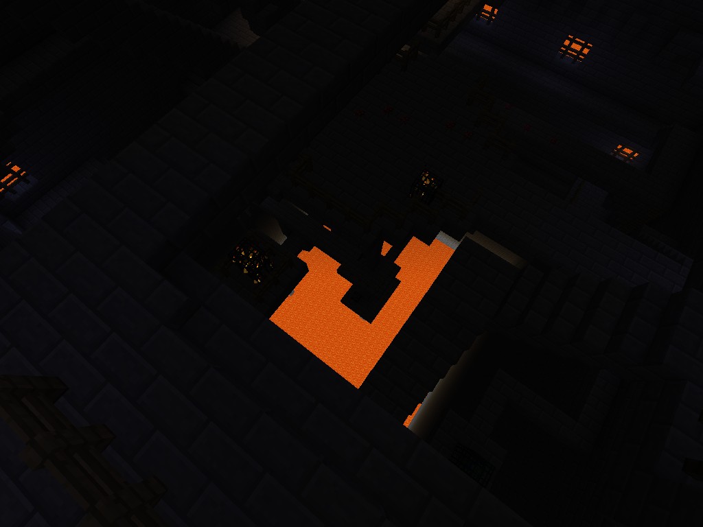 Lava lands survival Minecraft Map