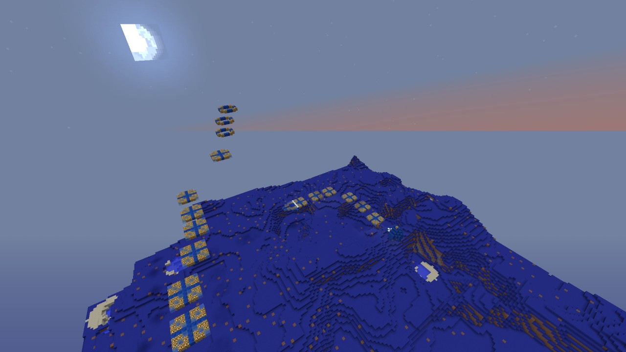 Blue Sprint Minecraft Map
