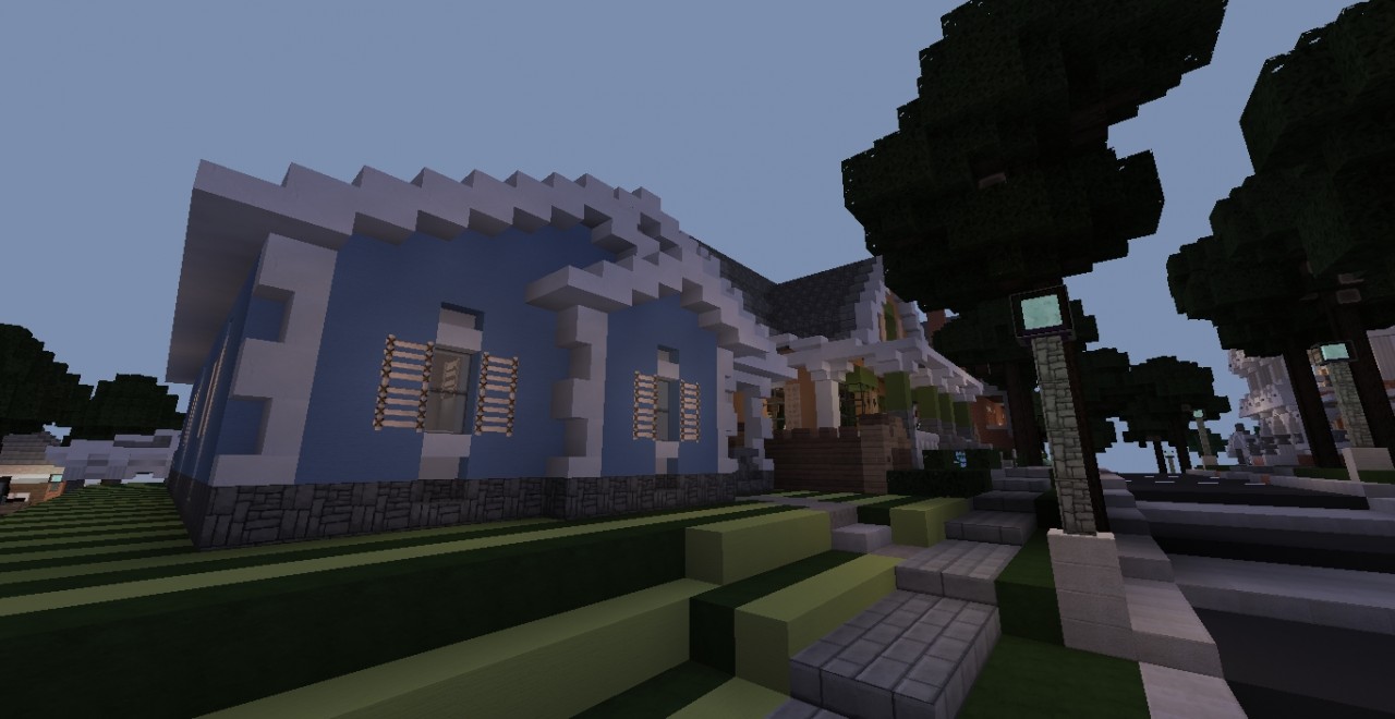 Craftsman Bungalow Minecraft Map