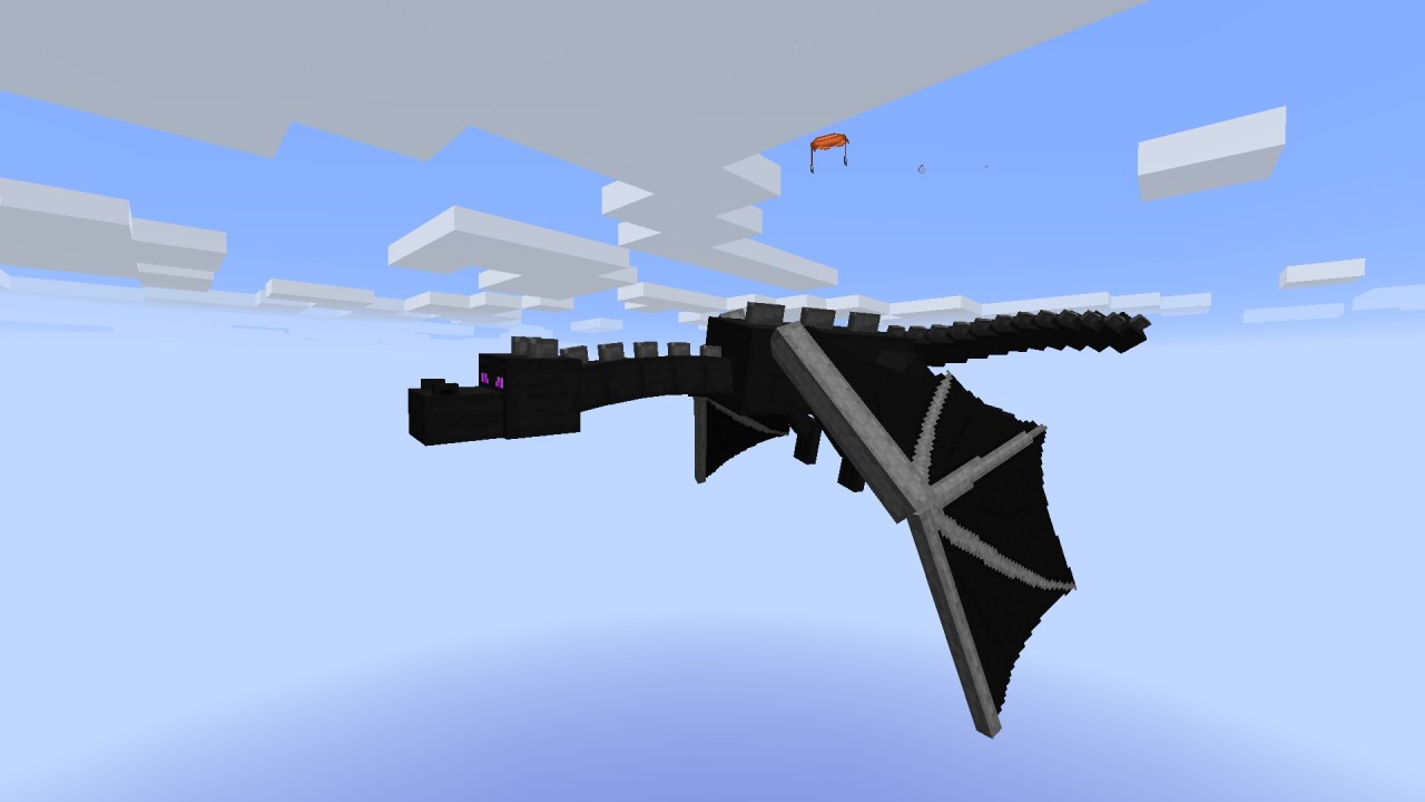 Hatchable and rideable dragons. Minecraft Map