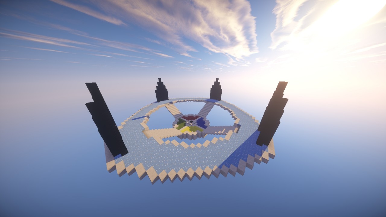 Small Server Hub Minecraft Map