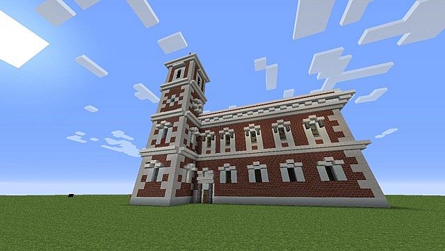 A Small Baroque / Renaissance style church Minecraft Map