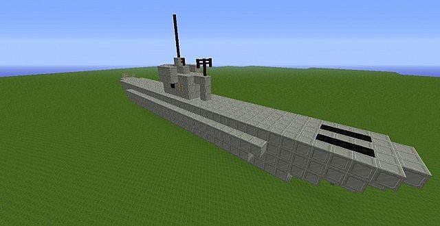 Verry Small Minecraft Submarine Minecraft Map
