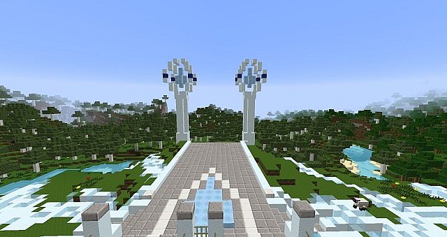 Ice Spawn Minecraft Map