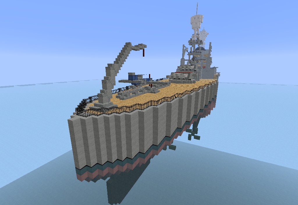USS Arizona BB-39 Minecraft Map